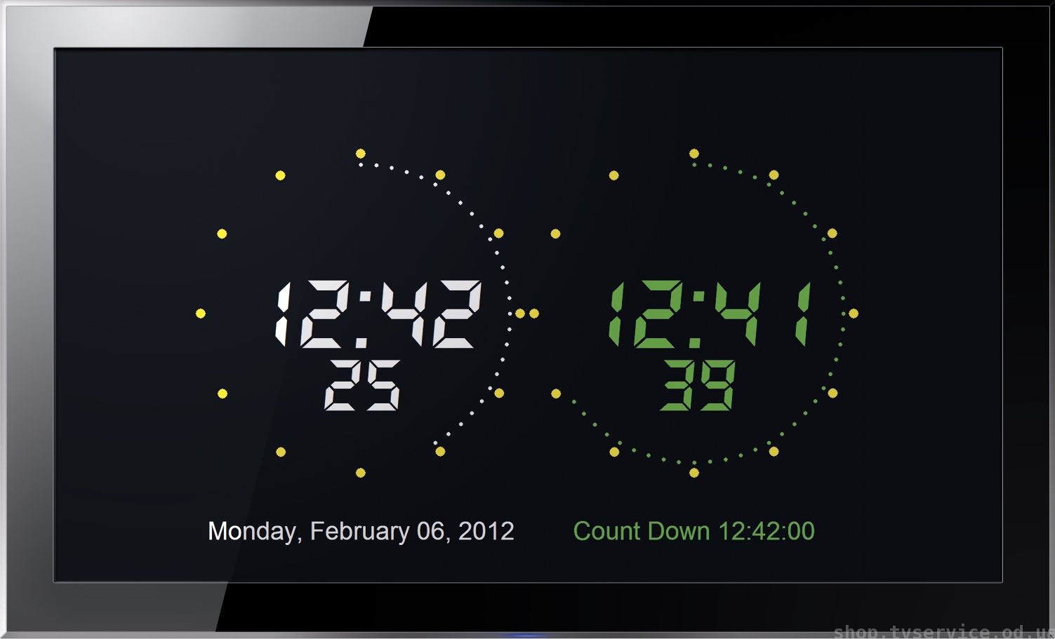Axel Technology ON-AIR CLOCK - ПО для студийных часов - AXEL TECHNOLOGY ...